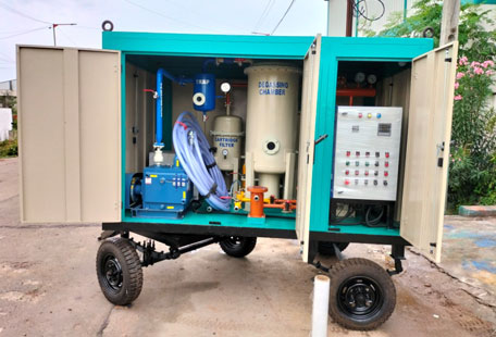 Transformer Oil Filtration Machine Manufacturer, Gujarat, India.